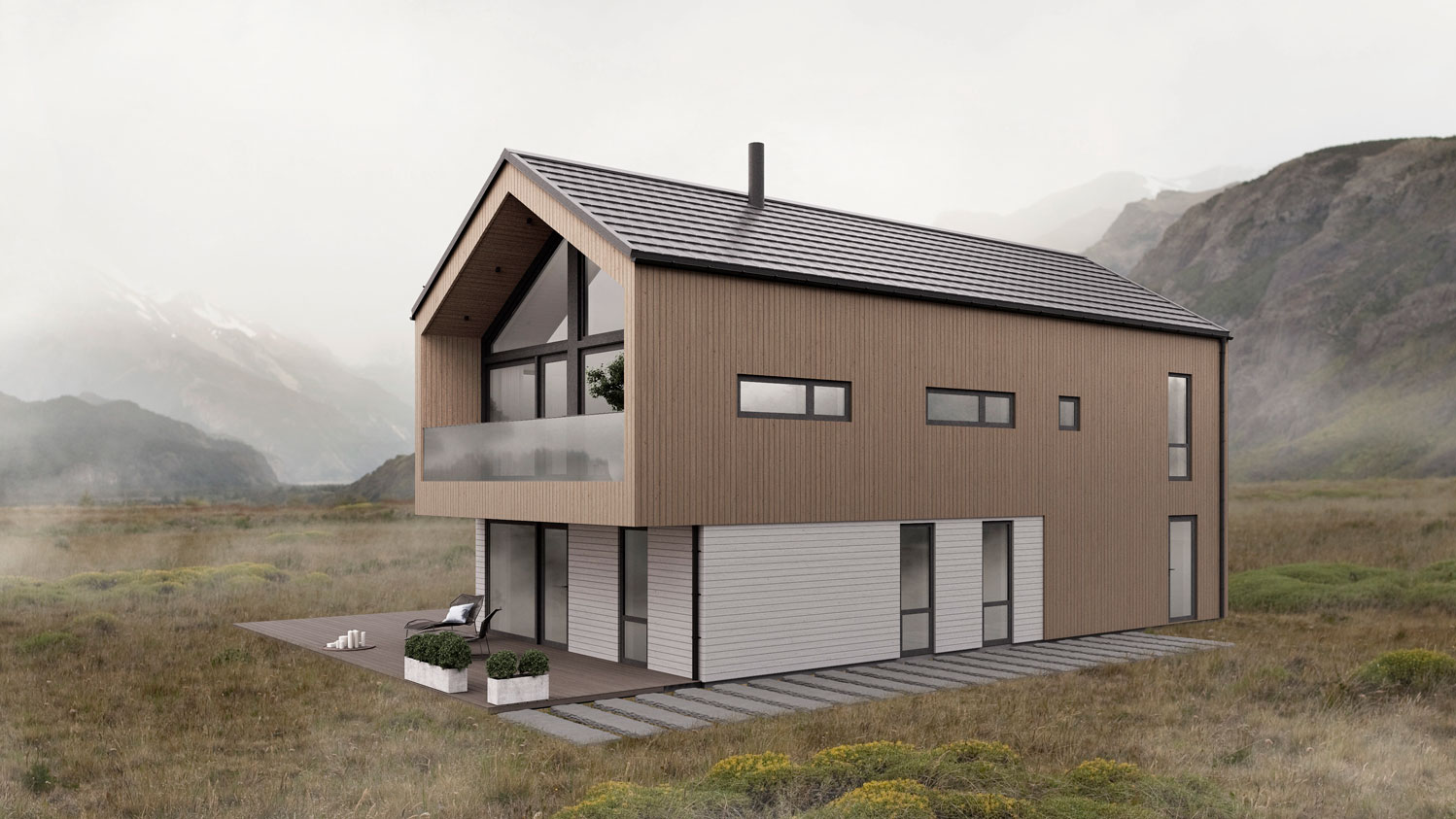 Nytt moderne takdesign: Powertekk Plano - Isola blogg